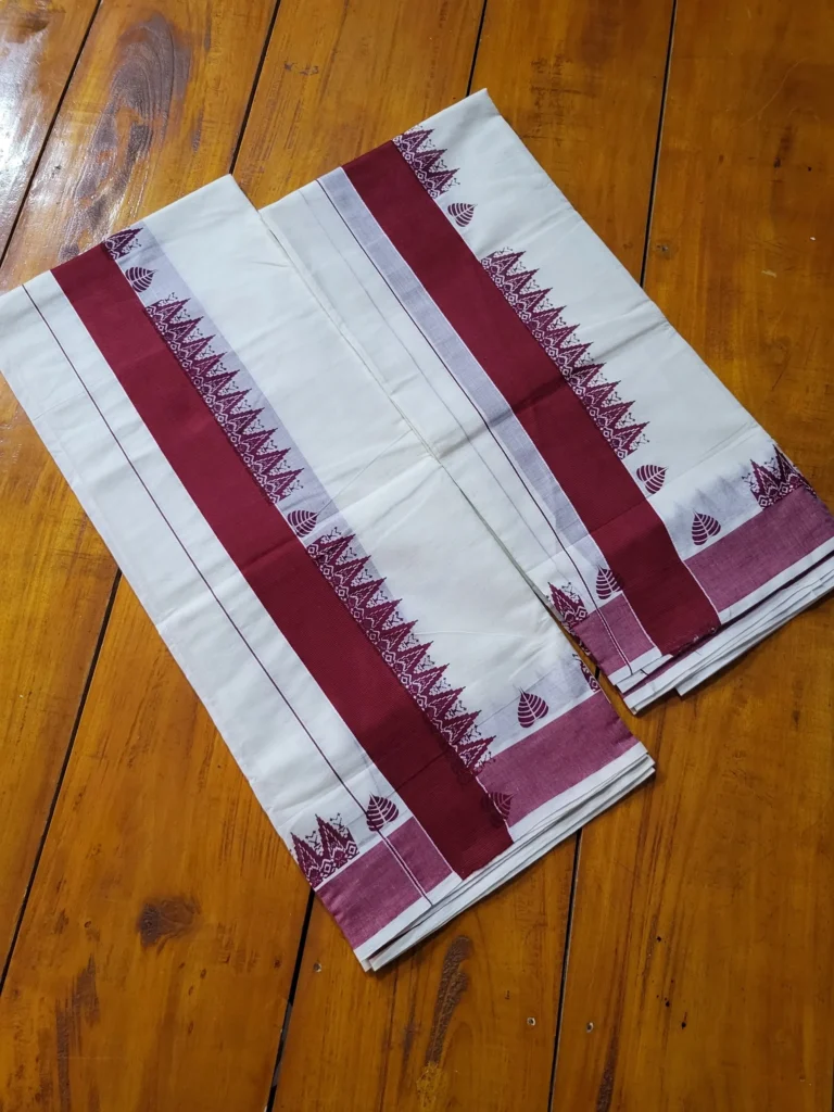 VADARMALLI KATTI KARA SET MUND - Saanshi Handloom