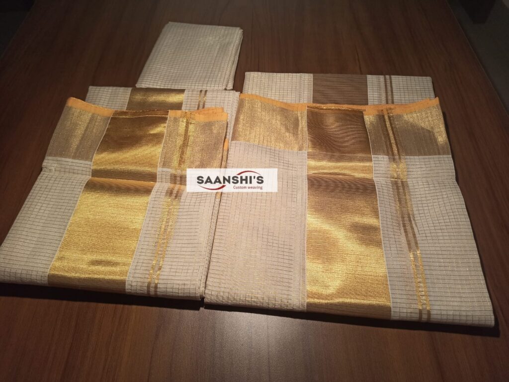 3X3 MICRO CHECK SET MUND-HCSM-254 – Saanshi Handloom