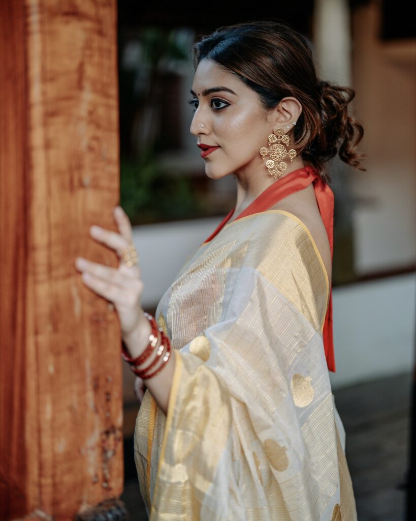 1109 | LIZ MANGO SAREE | HTS READY TO SHIP - Saanshi Handloom