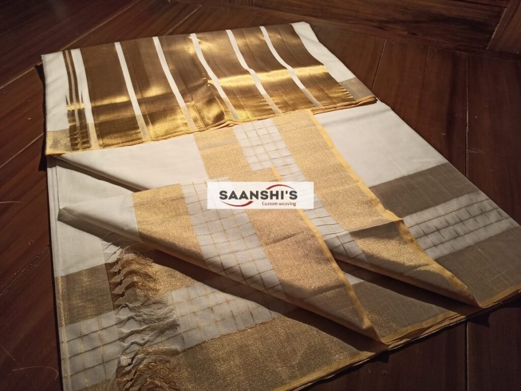 Nilambari - SPECIAL BORDER SAREE 4482 - Saanshi Handloom