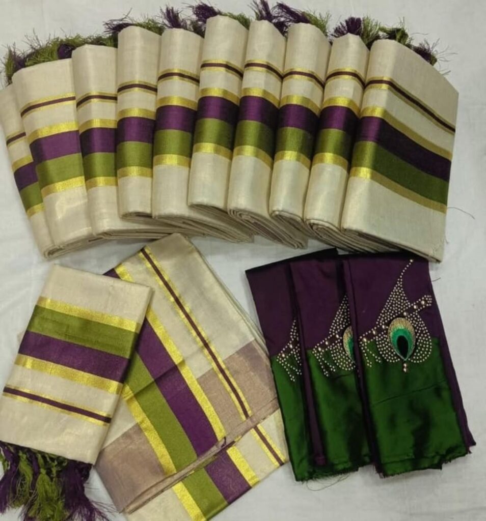 KR -SET MUND -30181 - Saanshi Handloom