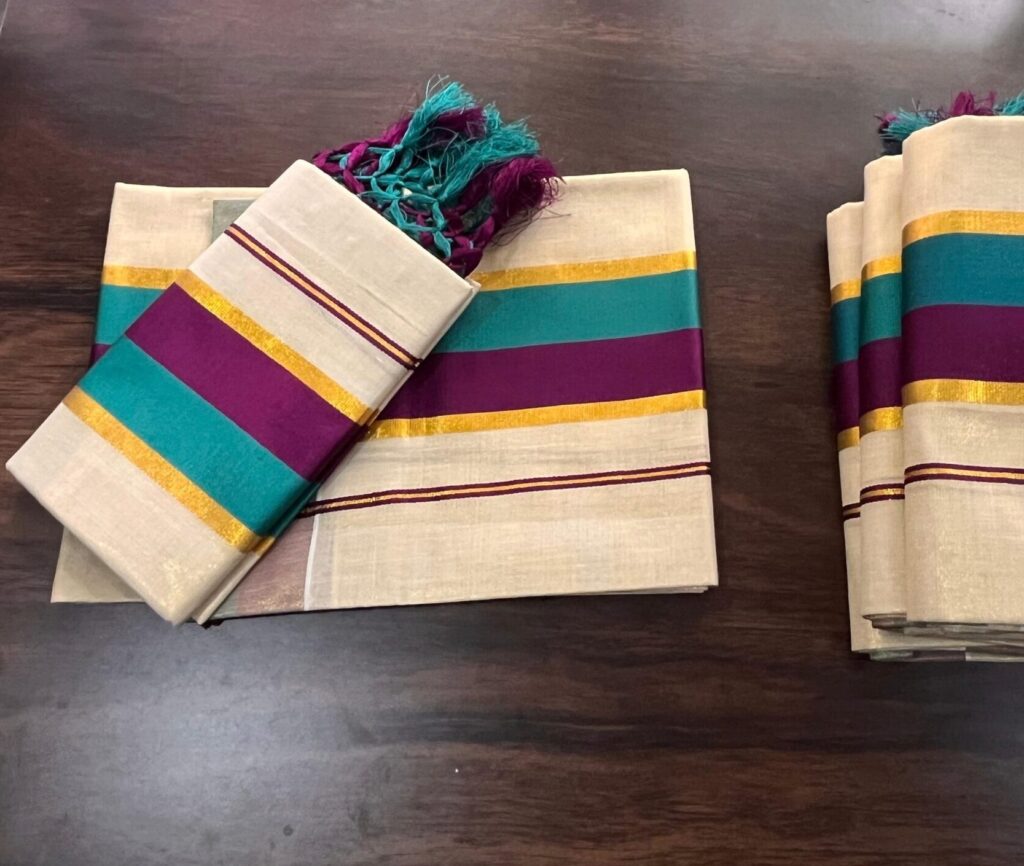 KR -SET MUND -30182 - Saanshi Handloom