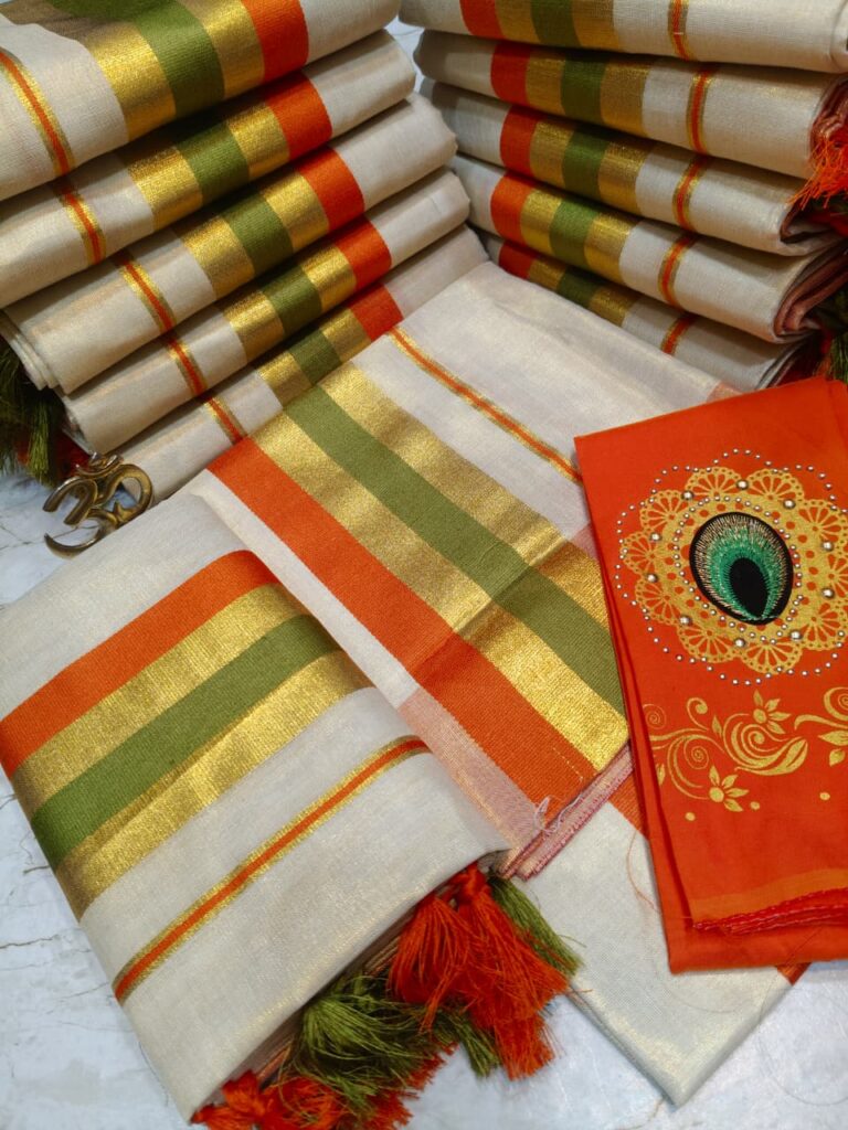 KR - SET MUND -30189 - Saanshi Handloom